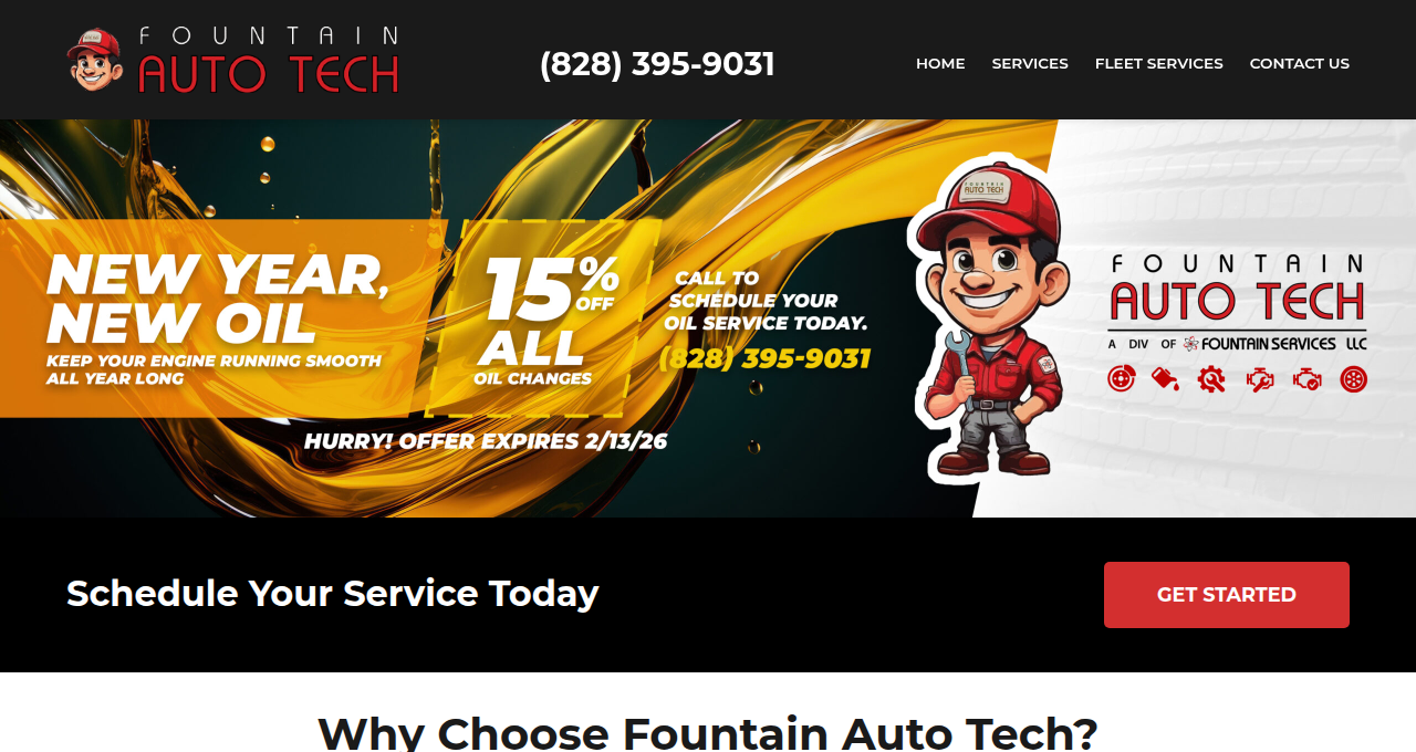 Fountain Auto Tech | Automotive Repair in Spindale, NC